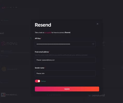 Nv 2697 Sendername Field Is Missing In Resend Api And Nodejs Sdk