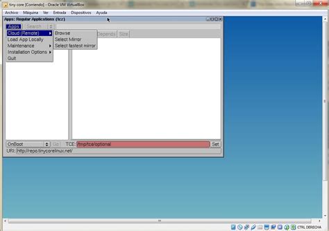Distribución Tiny Core Plus Ciclos Formativos Del Ies Valle Del Jerte Plasencia