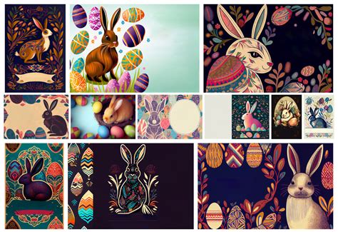 4 Easter Card Design Bundles Download High Resolution Images And Vector