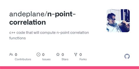 Github Andeplanen Point Correlation C Code That Will Compute N
