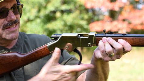 Watch Testing The Classic Henry Lever Action 22 Rifle In All Its Glory