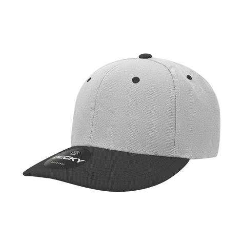 Decky 207 Deluxe Baseball Cap Gray Black Capsinbulk