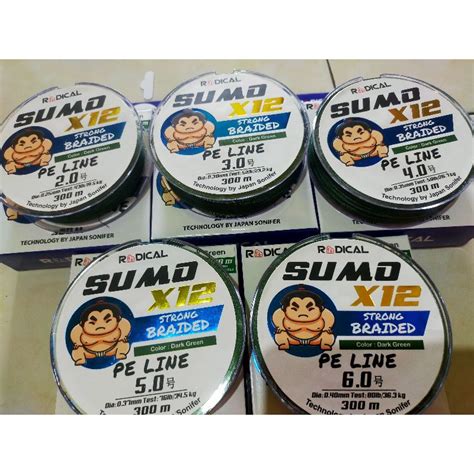 Jual Radical Sumo X12 300 Meter Shopee Indonesia