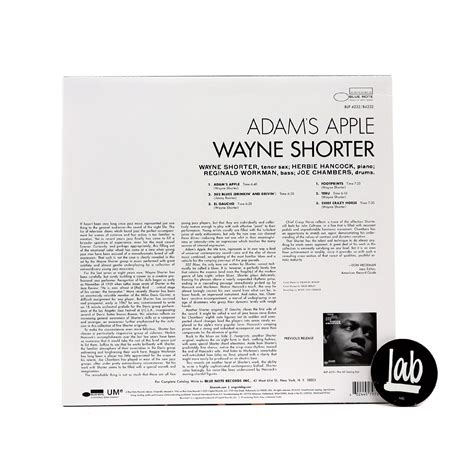 Wayne Shorter Adams Apple 180g Vinyl Lp —