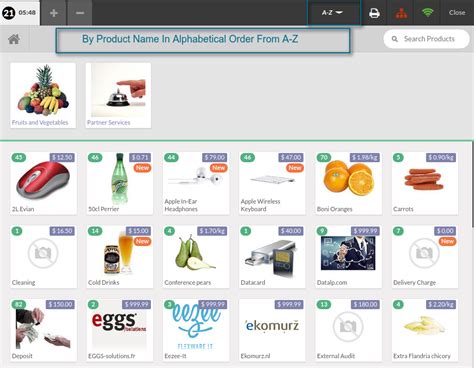 Odoo POS Advanced Product Ordering Odoo POS Advanced Product Sorting WebKul