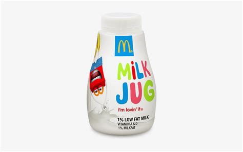 Mcdonalds 1 Low Fat Milk Jug Mcdonalds Happy Meal Milk 444x507 Png