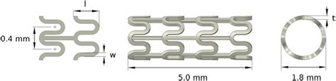 Geometry Parameterisation In Terms Of Strut Width W Strut Thickness