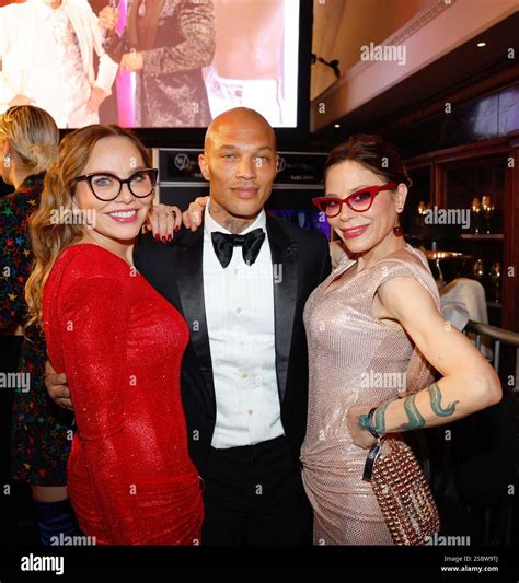 Ornella Muti Jeremy Meeks Naike Rivelli Bei Der Lambertz Monday Night