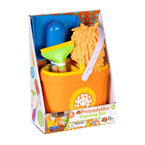 Fat Brain Toys Pretendables Cleaning Kit Toymastersmbca Westmans