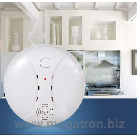 Jual Sensor Asap Smoke Detector Deteksi Dini Kebakaran Wireless 433 Mhz Jakarta Barat