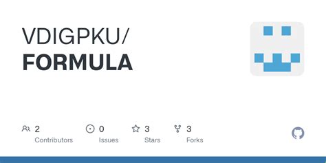 Github Vdigpkuformula