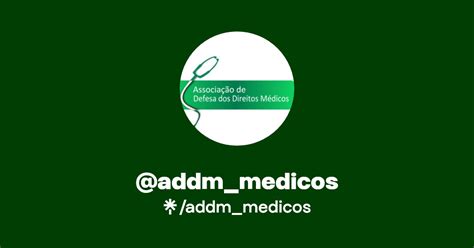 Addm Medicos Instagram Facebook Linktree