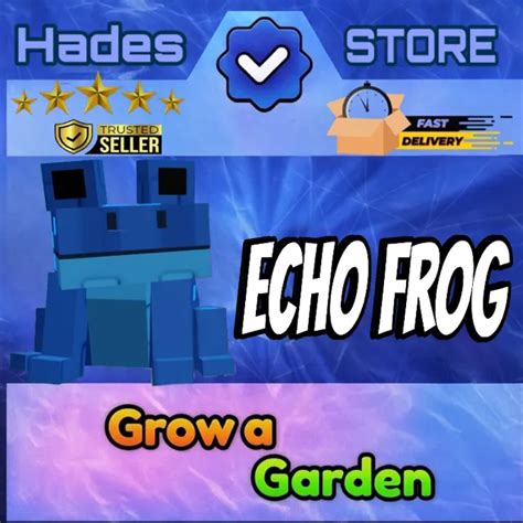Titanhuge Echo Frog Cd 15s No Used Toy Grow A Garden Game Item