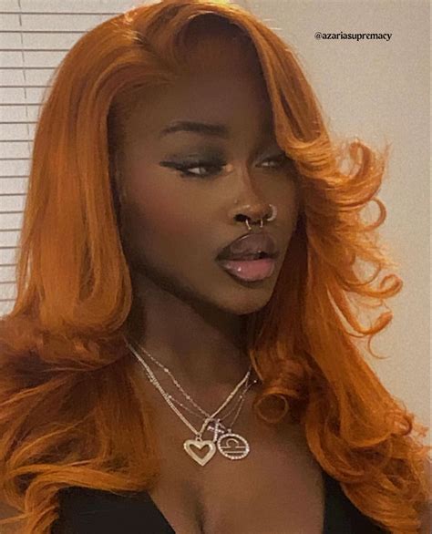 Trending Orange Hair Color Ideas For Girls Color De Pelo Naranja