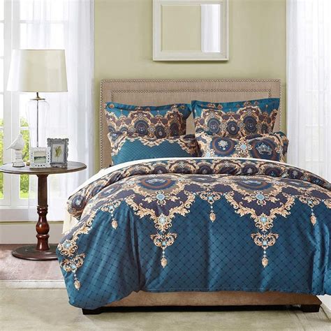 Bohemian Bedding Sets Floral Pattern Uk Double Luxury Indian