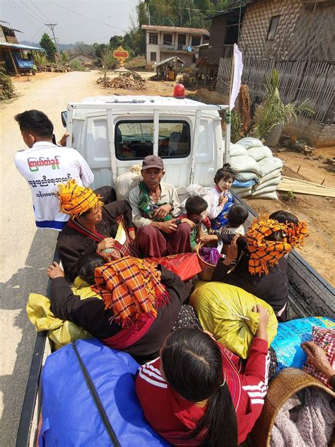 ပင်လောင်းမြို့နယ် ရက်တပတ်ကြာတိုက်ပွဲဖြစ် ရွာ ၇ရွာလုံးကျွတ် ထွက်ပြေးနေရ