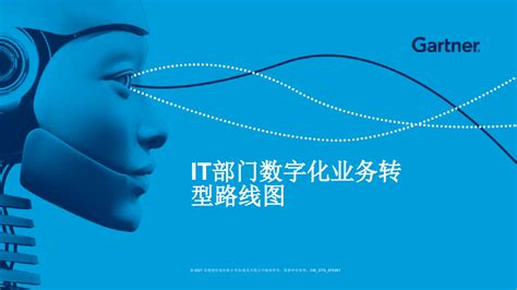 It部门数字化业务转型路线图gartner中国