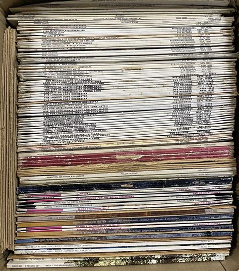 Lot 300 Pye Records Lp Collection