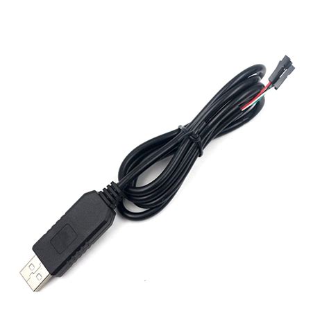 Usb To Ttl Serial Adapter 33v Debug Cable Tx Rx Signal 4 Pin Female