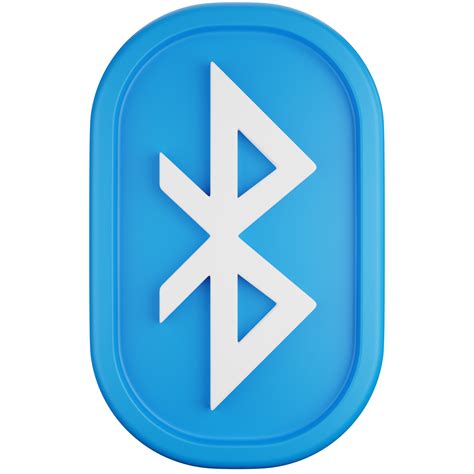 d ícone ilustração Bluetooth ícone PNG