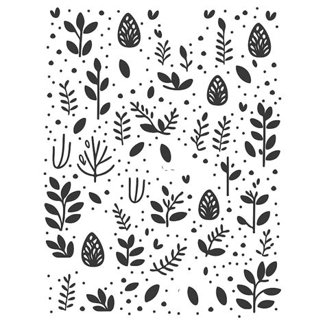 Premium Vector Pattern Spring Element Seamless Floral Illustration Grey
