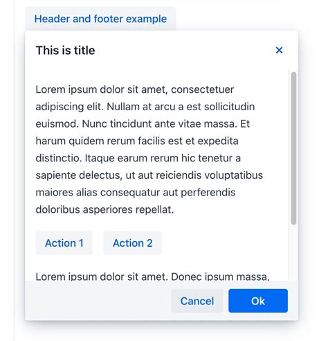Popup Vaadin Add On Directory