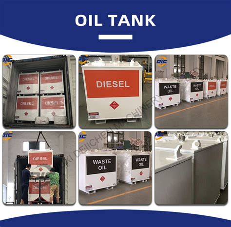 중국 1000 10000 리터 이중 자체 밀봉 탄소강 연료 탱크 제조업체 공급 업체 공장