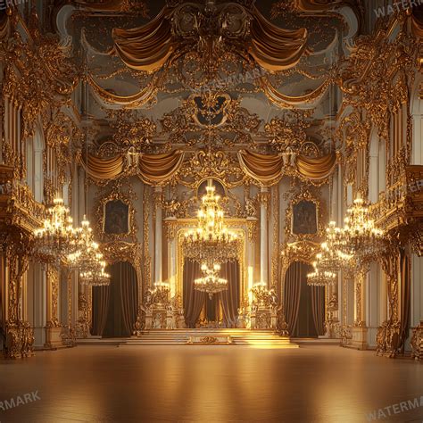 Baroque Palace Digital Backdrops Set Of 9 Fine Art Textures And