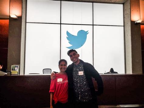 Running Right After School To The Twitter Headquarters To Help Volunteer It Was Worth It
