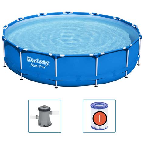 Bestway Steel Pro vázas medence 396 x 84 cm 3202618 - eMAG.hu