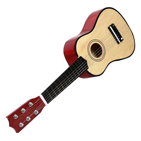 Ukulele Infantil De 6 Cordas 21 Polegadas Mini Guitarra Portátil