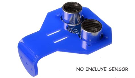blue hc sr04 ultrasonic distance sensor mounting bracket plastic electronica hi fi