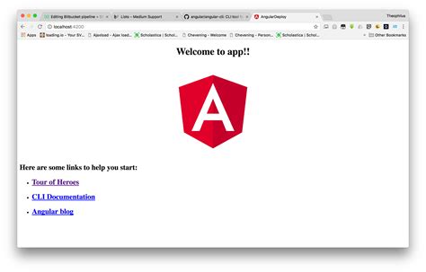 Bitbucket Pipeline Shared Serveror Heroku Angular — Continuous