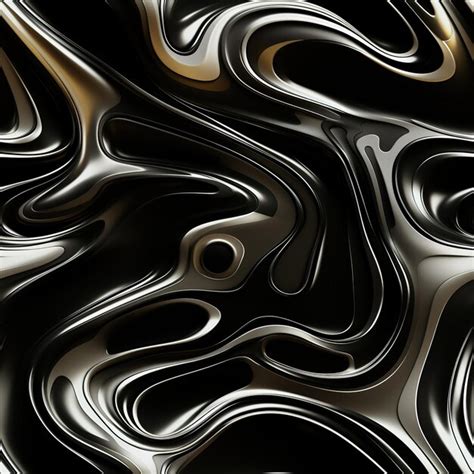 Premium Photo Abstract Molten Metal Chrome Wallpaper Seamless Pattern Background Texture