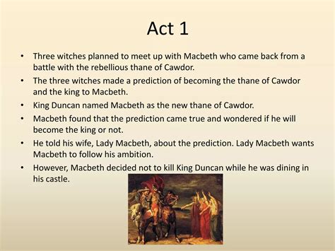 Macbeth Assignment 3 Pptx