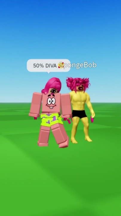 Diva Patrick Spongebob Spongebobandpatrick Roblox Diva Youtube