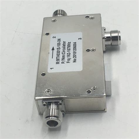 Vhf Rf Circulator 162 167mhz Rf Coaxial Circulator Xinlun Communications