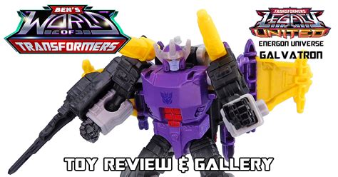 Generations Legacy United Energon Universe Galvatron Toy Review Ben
