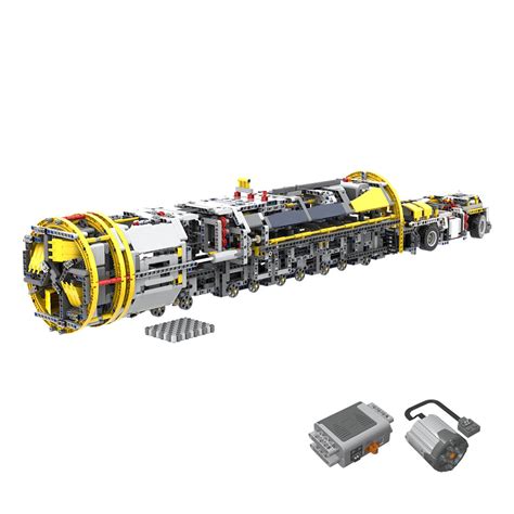 Tunnel Boring Machine Diy Assembly Model3331pcsletbricks