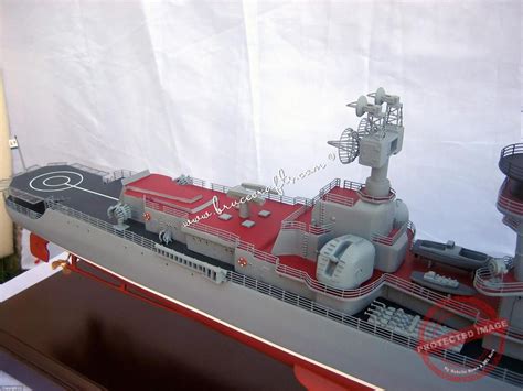Kresta Ii Class Cruiser Mahogany Wooden Aircraft Models Boat And Ship