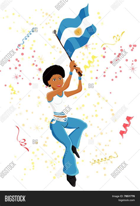 Black Girl Argentina Vector And Photo Free Trial Bigstock