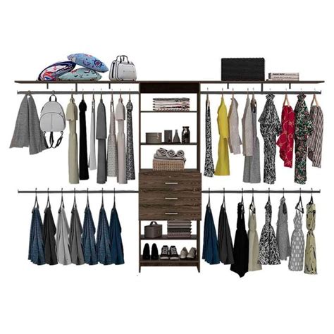 Glasflength Storage Furniture Adjustable Closet System Drawer Shelf