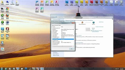 Network Adapter Status In Windows 7 Youtube