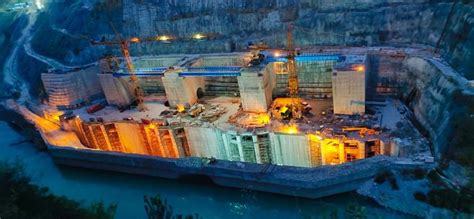 Execution Work Of Trt Outfall Structure Of Tehri Pumped Storage1000 Mw