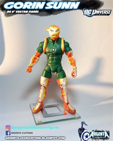 Gorin Sunn Green Lantern Custom Action Figure