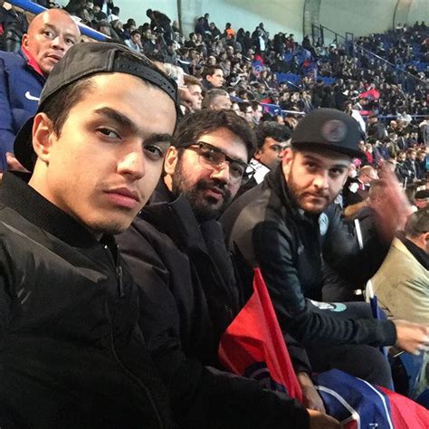 حضور خوانندگان مشهور زیرزمینی در دیدار پاریسن ژرمن رئال مادرید طرفداری