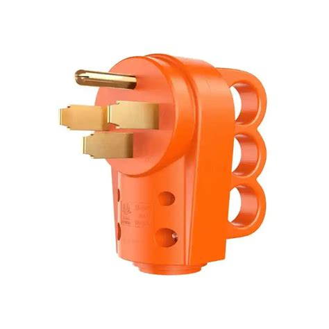 50amp Rv Replacement Male Plug Throttleforge