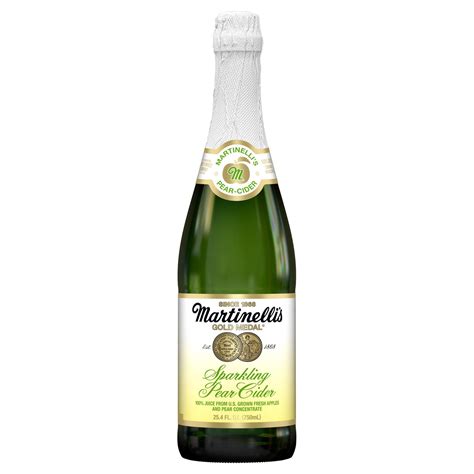 Martinellis Sparkling Pear Cider 254 Fl Oz Bottle 254 Fl Oz Shipt