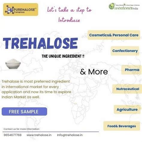 Trehalose Powder In Mumbai Packaging Type Box Packaging Size 25 Kg
