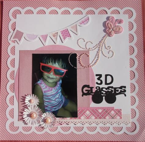 Layout 3d Glasses Crafts Glasses 3d Glasses